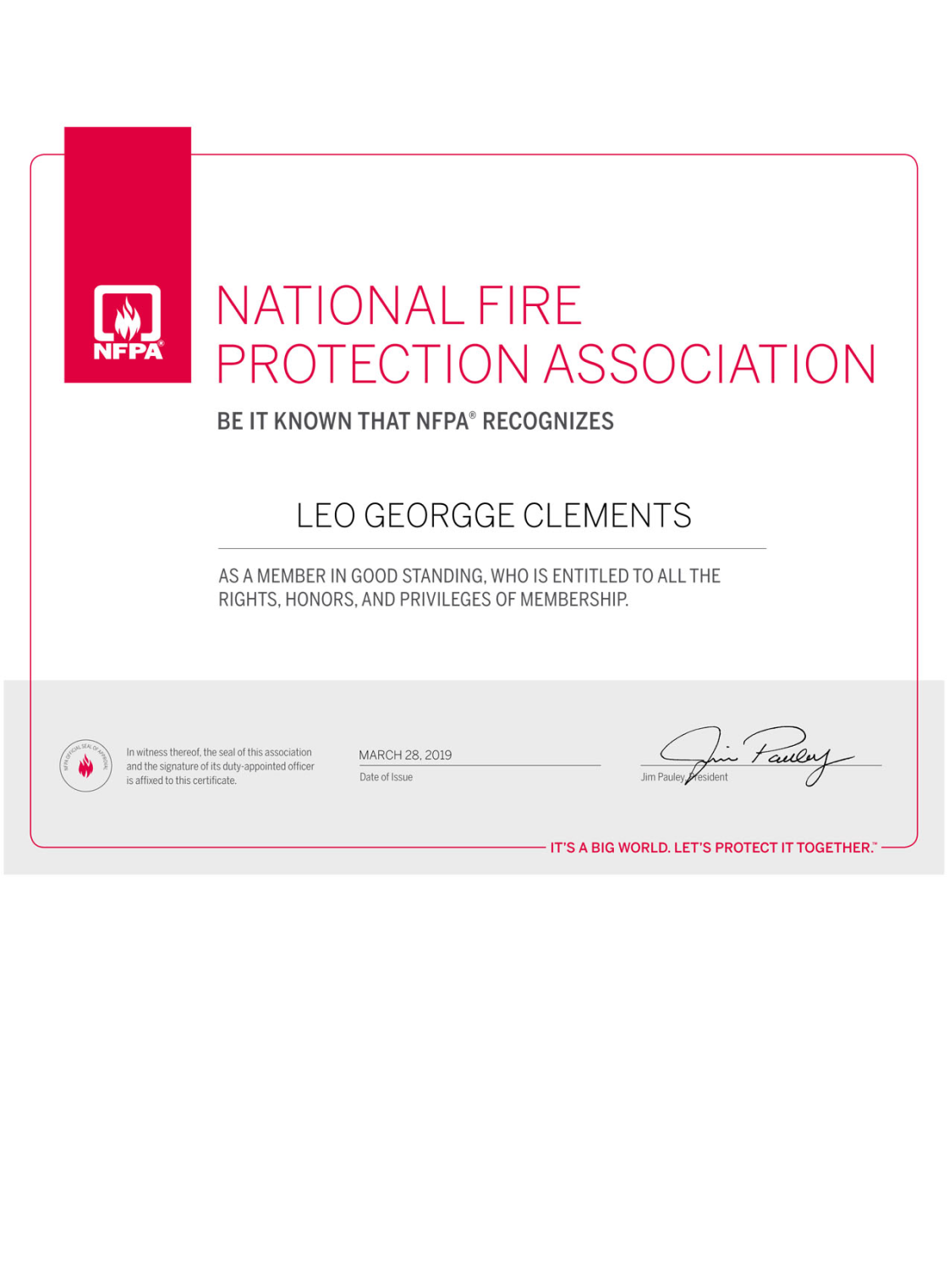 National Fire Protection Association | Darlsco